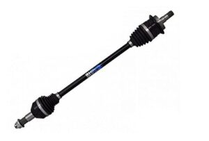 superatv heavy duty rhino brand rear axle for polaris sportsman xp 850 (2009+) with a 6" lift kit - rear axle