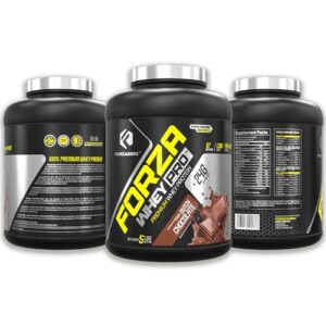 Forzagen Whey PRO Low Carb Protein Powder | 24g of Protein per Serving, No Added Sugar, Gluten Free, Premium Whey for Shakes & Mixes for Men & Women, BCAA | Dutch Chocolate, 5 lbs. (67 Servings)