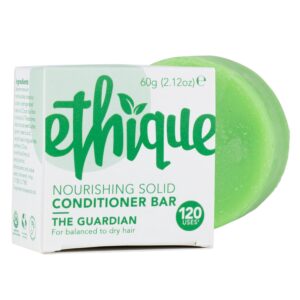 ethique nourishing solid conditioner bar for balanced to dry & damaged hair - the guardian - vegan, eco-friendly, plastic-free, cruelty-free,2.12 oz (pack of 1)