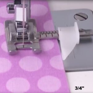 HONEYSEW Adjustable Guide Foot Snap On for Brother,Singer,Husky,Babylock,Kenmore,Janome,Elna