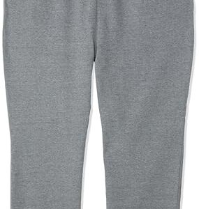 Amazon Essentials Men's Fleece Sweatpant (Available in Big & Tall), Light Grey Heather, X-Large