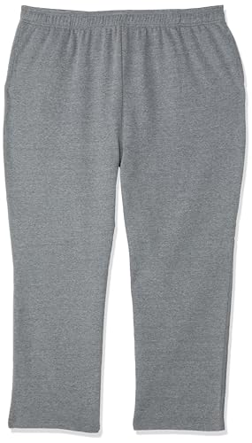 Amazon Essentials Men's Fleece Sweatpant (Available in Big & Tall), Light Grey Heather, X-Large