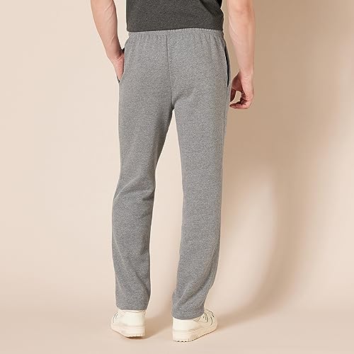 Amazon Essentials Men's Fleece Sweatpant (Available in Big & Tall), Light Grey Heather, X-Large