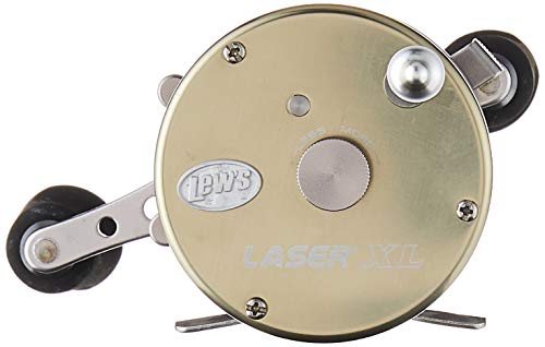 Lew's Laser XL Baitcast Fishing Reel, Size 60 Reel, Right-Hand Retrieve, 4.2:1 Gear Ratio, 4 Bearing System