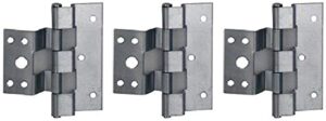 colibrox door hinge for combination doors (3 pack) zinc for mobile homes