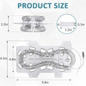 EAGLEGGO Dryer Heating Element for Samsung DV218AEW/XAA-0000, Samsung DV409AEW/XAA-0000, Samsung DV456EWHDSU/AA-0001, Samsung DV448AEP/XAA-0003 Dryers