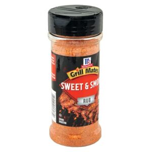 mccormick grill mates sweet & smoky rub, 5.37 oz