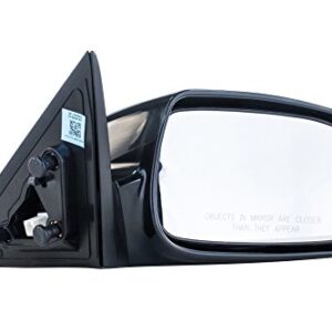 Dependable Direct Right Passenger Side Mirror for Toyota Camry (USA Built) (2007 2008 2009 2010 2011) Unpainted Non-Heated Non-Folding Door Outside Rear View Replacement Mirror - TO1321215