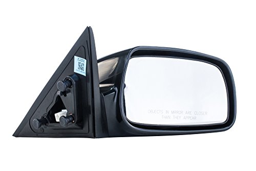 Dependable Direct Right Passenger Side Mirror for Toyota Camry (USA Built) (2007 2008 2009 2010 2011) Unpainted Non-Heated Non-Folding Door Outside Rear View Replacement Mirror - TO1321215