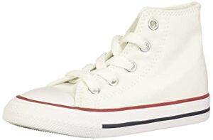 converse chuck taylor all star hi top optical white(size: 9.5 us men's)