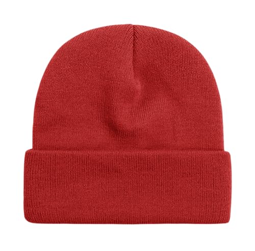 12 Pack Winter Beanie Hats for Men Women, Warm Cozy Knitted Cuffed Skull Cap, Wholesale