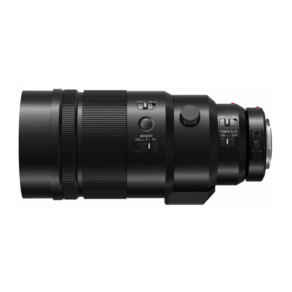 PANASONIC LUMIX G Leica DG ELMARIT Professional Lens, 200mm, F2.8 ASPH., Mirrorless Micro Four Thirds, Power Optical O.I.S., H-ES200, Includes 1.4X Teleconverter DMW-TC14, (USA Black)