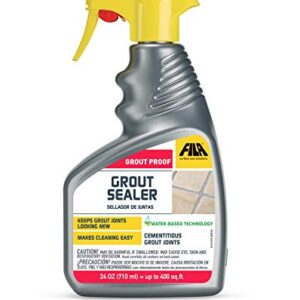 FILA Grout Sealer Spray Filagrout Proof 24 OZ, Grout Sealer for Tile and Stone, Eco-friendly