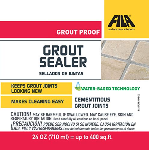 FILA Grout Sealer Spray Filagrout Proof 24 OZ, Grout Sealer for Tile and Stone, Eco-friendly