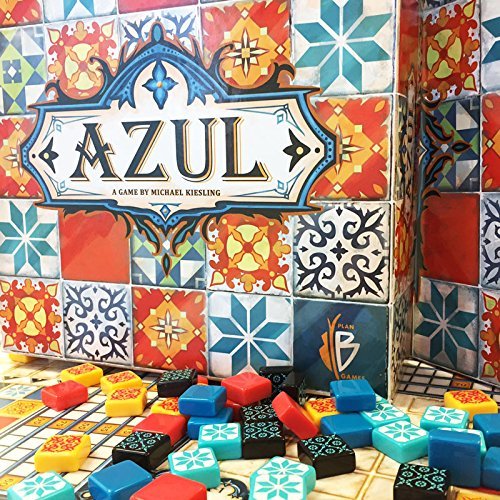 Azul-Board Game Strategy-Board Mosaic-Tile Placement Family-Board for Adults and Kids Ages 8 up 2 to 4 Players