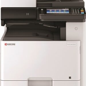 Kyocera 1102P32US0 Model ECOSYS M8130cidn Color A3 MFP Multi-Function Laser Printer (Print/Scan/Copy/Fax), 30 ppm Color, Resolution 600 x 600 dpi Up To Fine 1200 x 1200 dpi, Duplex, HyPAS Capable