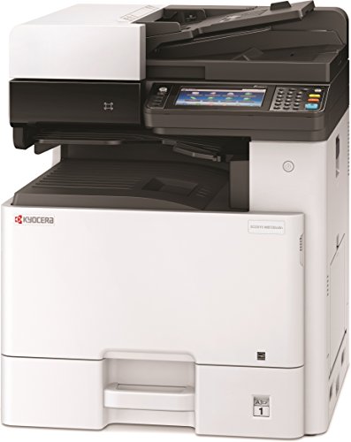 Kyocera 1102P32US0 Model ECOSYS M8130cidn Color A3 MFP Multi-Function Laser Printer (Print/Scan/Copy/Fax), 30 ppm Color, Resolution 600 x 600 dpi Up To Fine 1200 x 1200 dpi, Duplex, HyPAS Capable