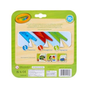 Crayola My First Safety Scissors, Toddler Art Supplies, 3ct