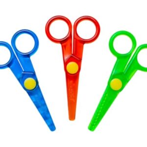 Crayola My First Safety Scissors, Toddler Art Supplies, 3ct