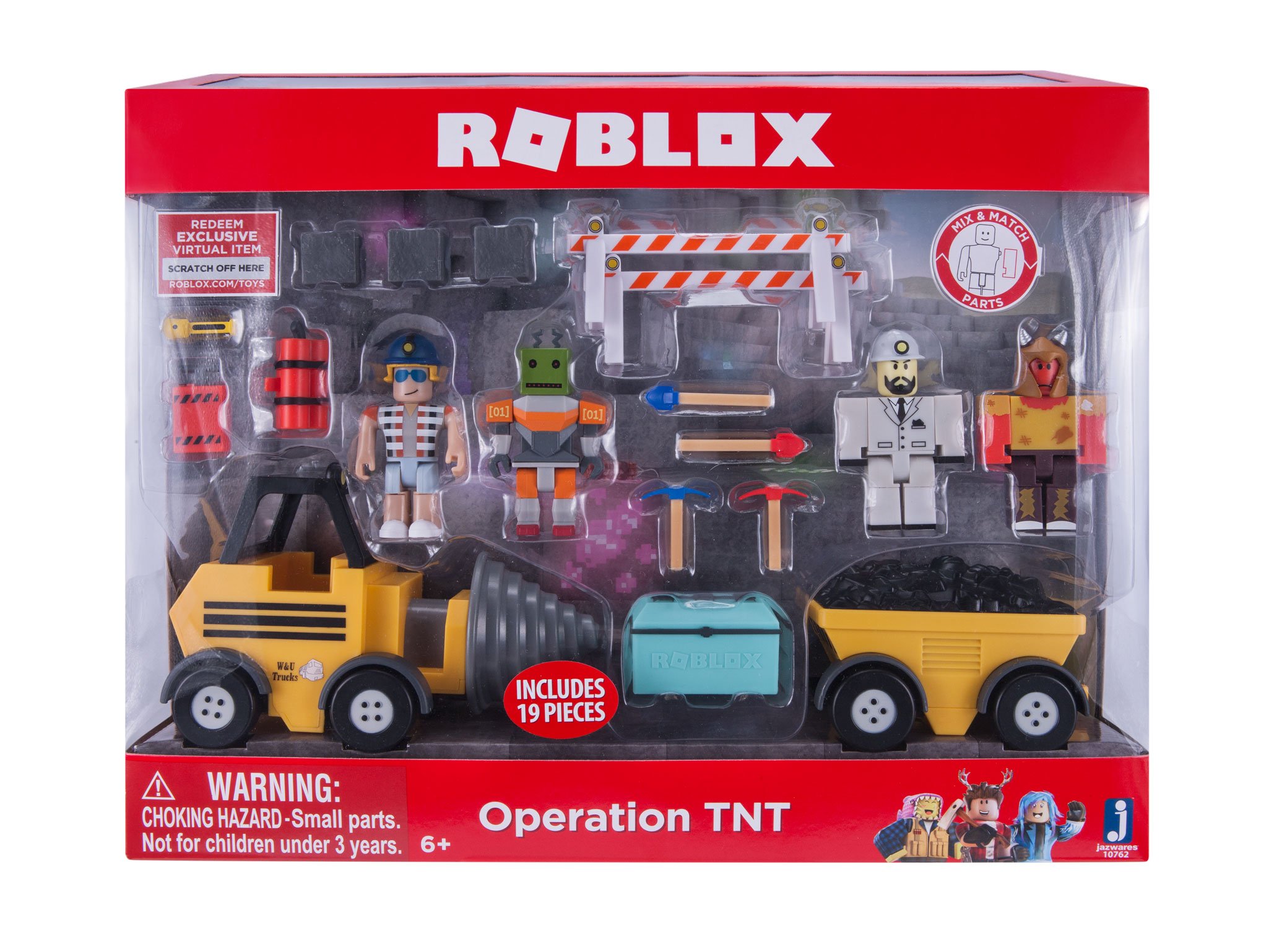 Roblox Action Collection - Operation TNT Playset [Includes Exclusive Virtual Item]