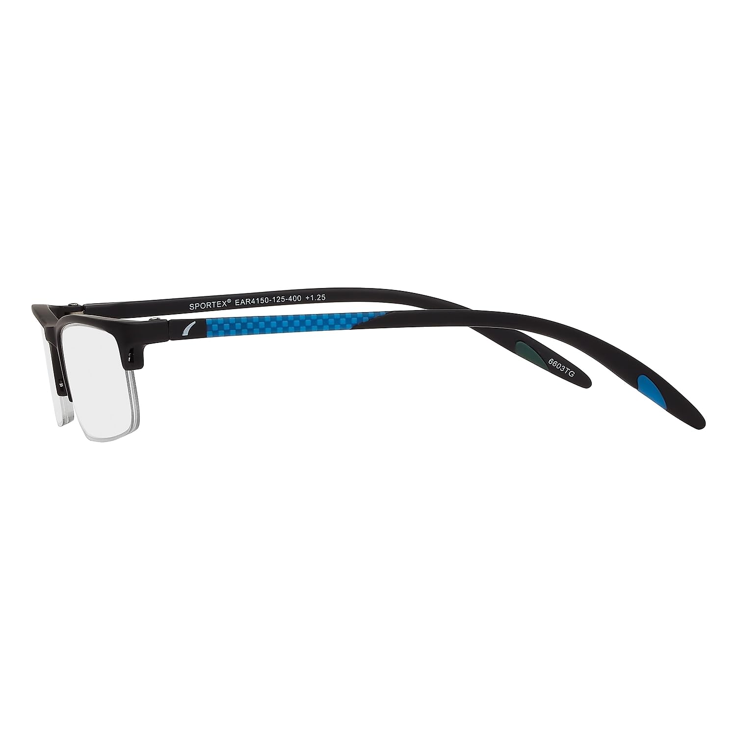 Select-A-Vision mens Sportex Ar4150 Blue Reading Glasses, Blue, 29 mm US