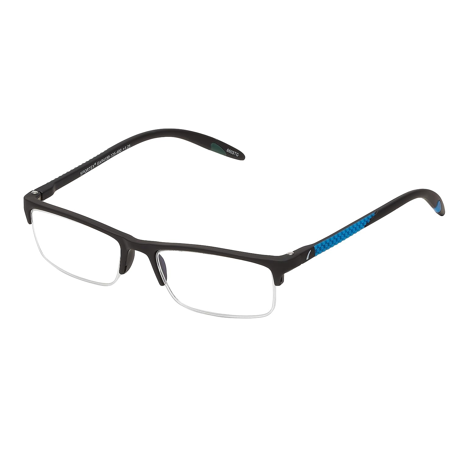 Select-A-Vision mens Sportex Ar4150 Blue Reading Glasses, Blue, 29 mm US