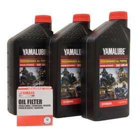 yamalube oil change kit 10w-40 for yamaha rhino 450 4x4 2006-2009