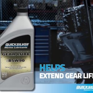 Quicksilver 85W-90 Extreme Performance Gear Lube - 1 Qt.