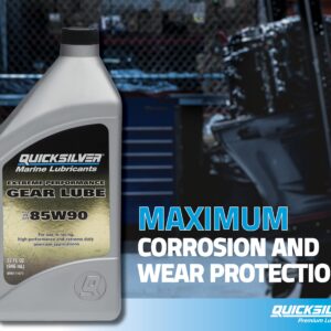 Quicksilver 85W-90 Extreme Performance Gear Lube - 1 Qt.