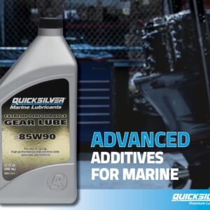 Quicksilver 85W-90 Extreme Performance Gear Lube - 1 Qt.