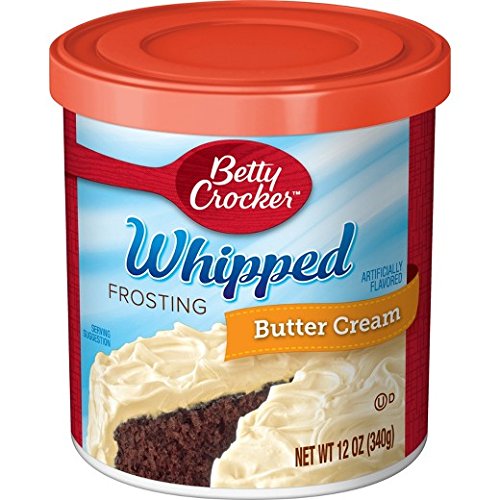 Betty Crocker Super Moist Butter Pecan Cake Mix and Betty Crocker Whipped Buttercream Frosting Bundle - 2 of Each - 4 Items