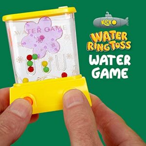 Kicko Water Game - Variety Pack - Red, Orange, Green - 3 Pack - Assorted Handheld Water Games for Kids of All Ages Kids, Teens, Adults - Party Favor, Hours of Fun, Just Add Water