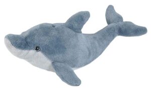 wild republic dolphin plush, stuffed animal, plush toy, gifts for kids, cuddlekins 13 inches