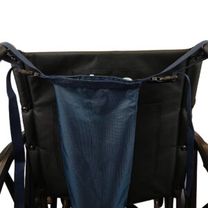 Blue Jay An Elite Healthcare Brand Hold My Tank Oxygen Tank Bag for Fits Any Wheelchair| Easy-to-Adjust Quick Release Buckles with Extra Long Straps | Waterproof Nylon Mask | Respiratory Aids