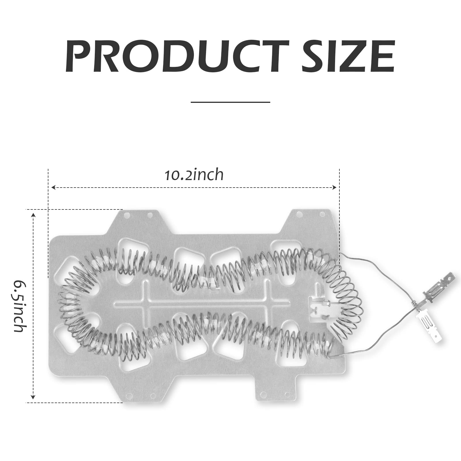 Compatible Dryer Heating Element for Samsung DV42H5200EW/A3-0000, Maytag MDE6700AYW, Samsung DV337AEL/XAA-0000, Samsung DV431AEW/XAA-001 Dryers