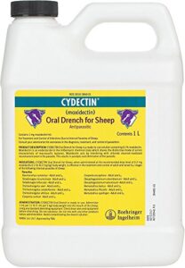 bayer 2368875 cydectin - oral sheep drench - l