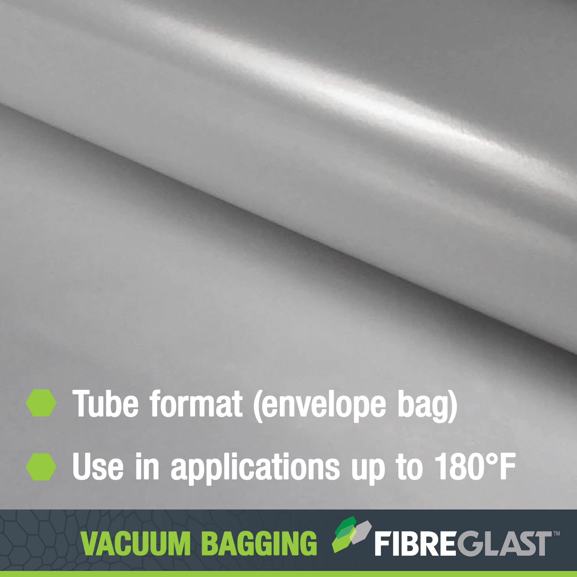 Fibre Glast Vac Bag Film, 5 Yards, Affordable – Elite Lab Vacuum Bagging Supplies, Degassing Chambers & Vac Purge Kits – Seal & Stabilize Carbon, Fiberglass, Epoxy, Resin Composites – Made in USA