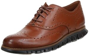 cole haan men's zerogrand wing ox oxford, british tan leather/java, 11 m us