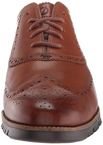 Cole Haan Men's Zerogrand Wing OX Oxford, british tan leather/java, 11 M US