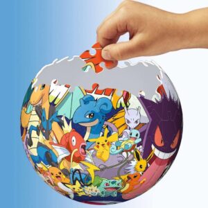 Ravensburger Pokemon 3D Jigsaw Puzzle Ball for Kids Age 6 Years Up - 72 Pieces