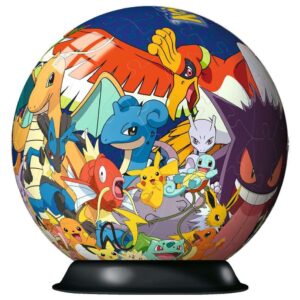 Ravensburger Pokemon 3D Jigsaw Puzzle Ball for Kids Age 6 Years Up - 72 Pieces