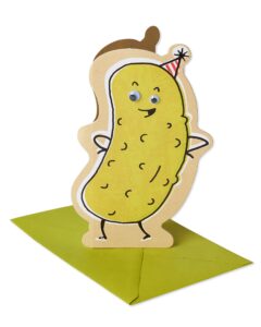 american greetings funny birthday card (pickle)