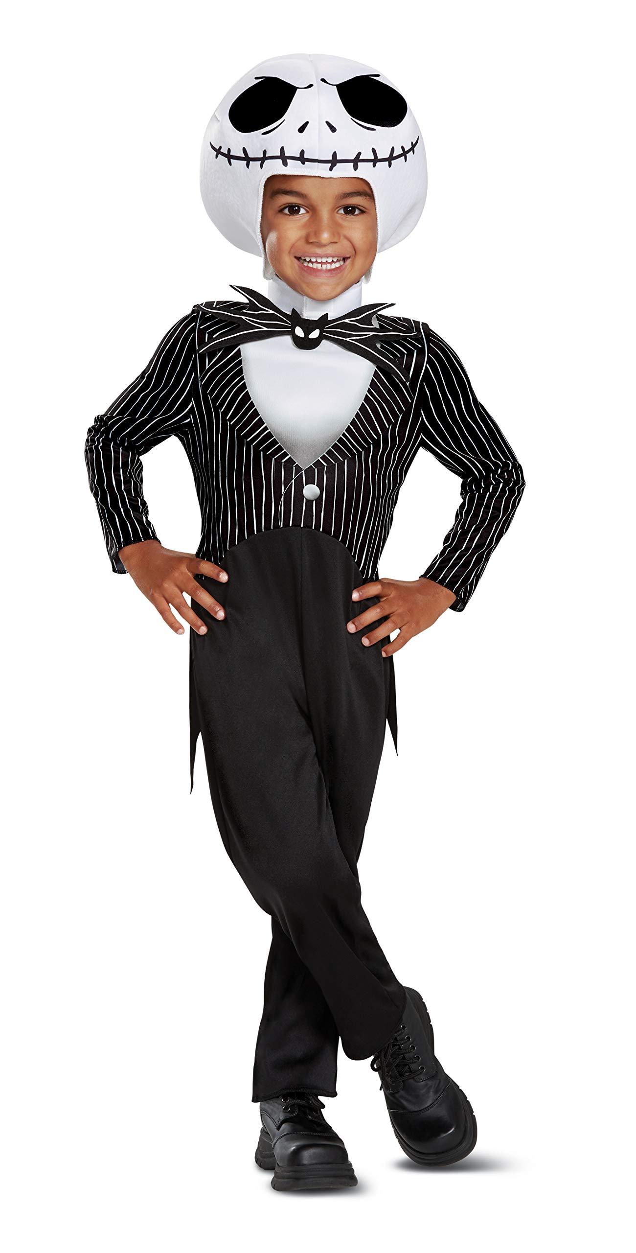 Disguise Disney Jack Skellington Nightmare Before Christmas Toddler Boys' Costume Black, Size/(2T)