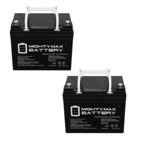 mighty max battery 12v 35ah int battery replaces pride mobility maxima sc940-2 pack