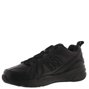 New Balance Women's 608 V5 Casual Comfort Cross Trainer, Black/Black, 9 Wide