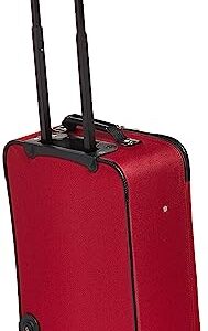 American Tourister Fieldbrook XLT Softside Upright Luggage, Red/Black, 3-Piece Set (BB/21/25)