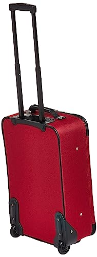 American Tourister Fieldbrook XLT Softside Upright Luggage, Red/Black, 3-Piece Set (BB/21/25)