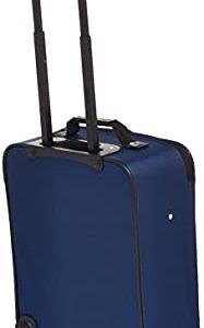 American Tourister Fieldbrook XLT Softside Upright Luggage, Navy, 4-Piece Set (BB/DF/21/25)