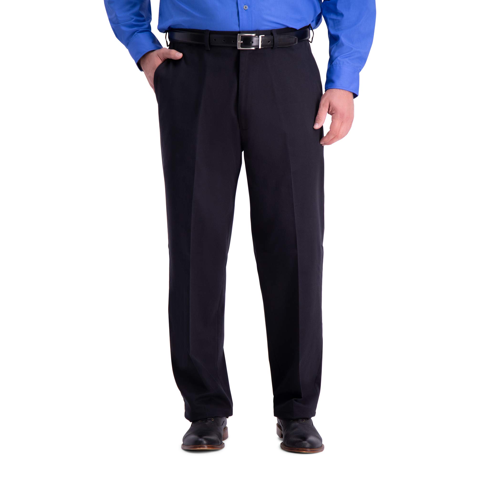 Haggar Men's Work To Weekend No Iron Flat Front Pant Reg. And Big & Tall Sizes