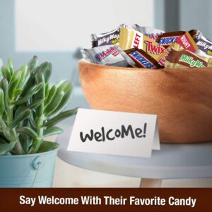 SNICKERS, TWIX, MILKY WAY & 3 MUSKETEERS Variety Pack Fun Size Milk & Dark Chocolate Candy Bars Assortment, 30 Pieces